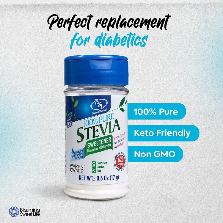 Sweeteners Collection: 100% Natural Pure Stevia Products – Blooming ...